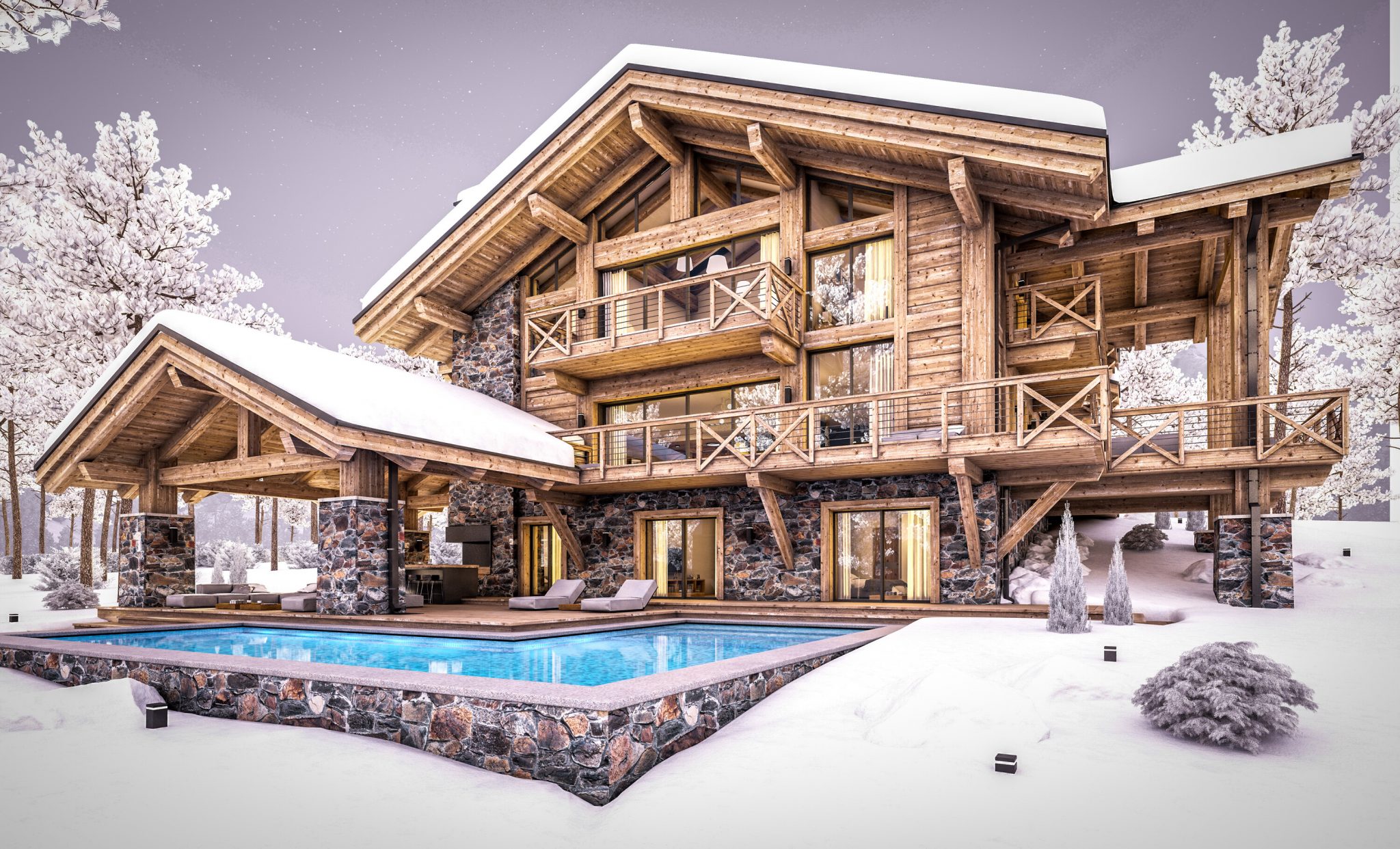 Chalet Construction of Luxury Chalets with Style and Character - Haldi & Stahl